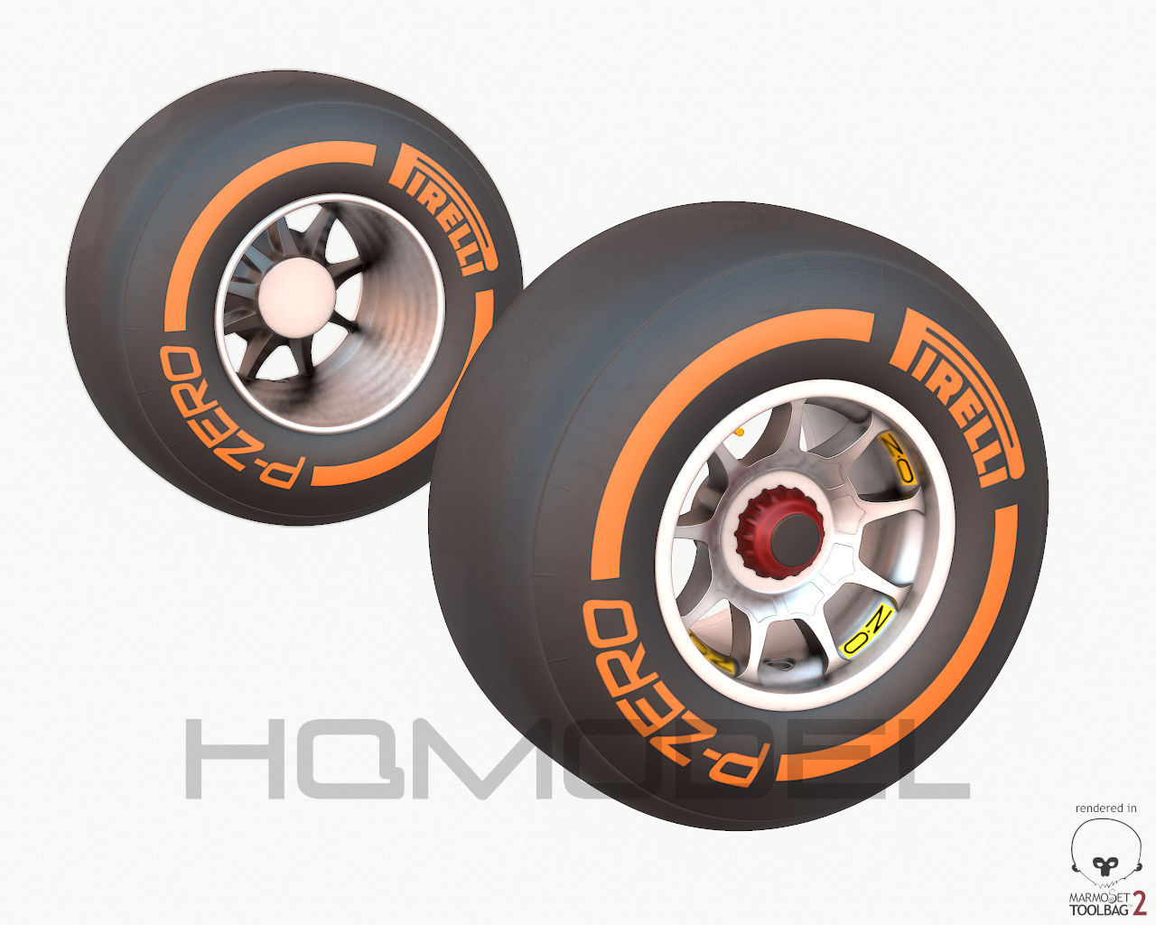 F1 Tire Formula Open Wheel free 3D model | CGTrader