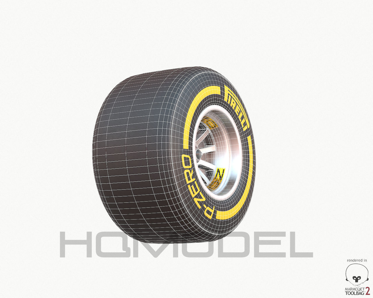 F1 Tire Formula Open Wheel free 3D model | CGTrader