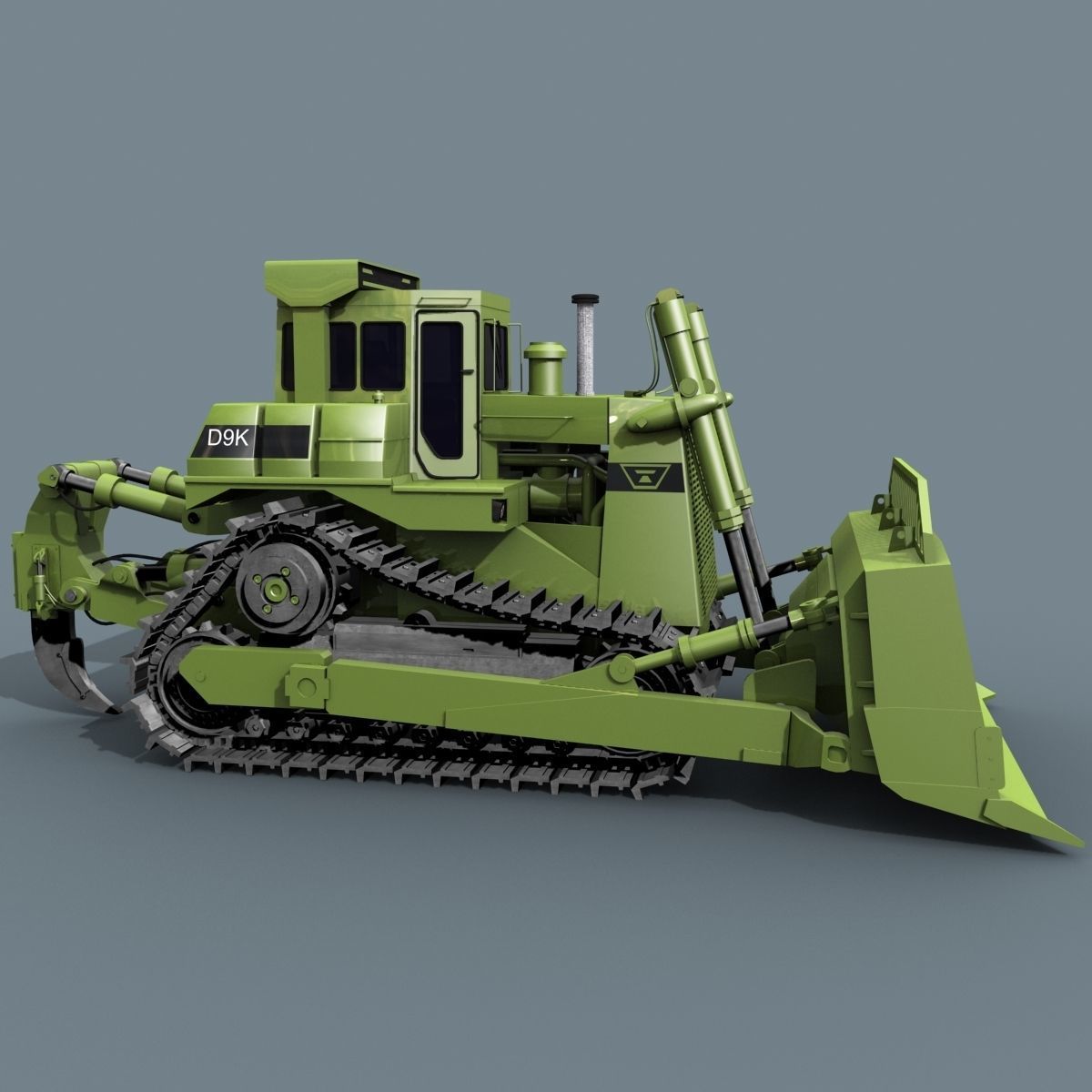 Your Bulldozer - 3d animated bulldozer model 3D model animated rigged ...