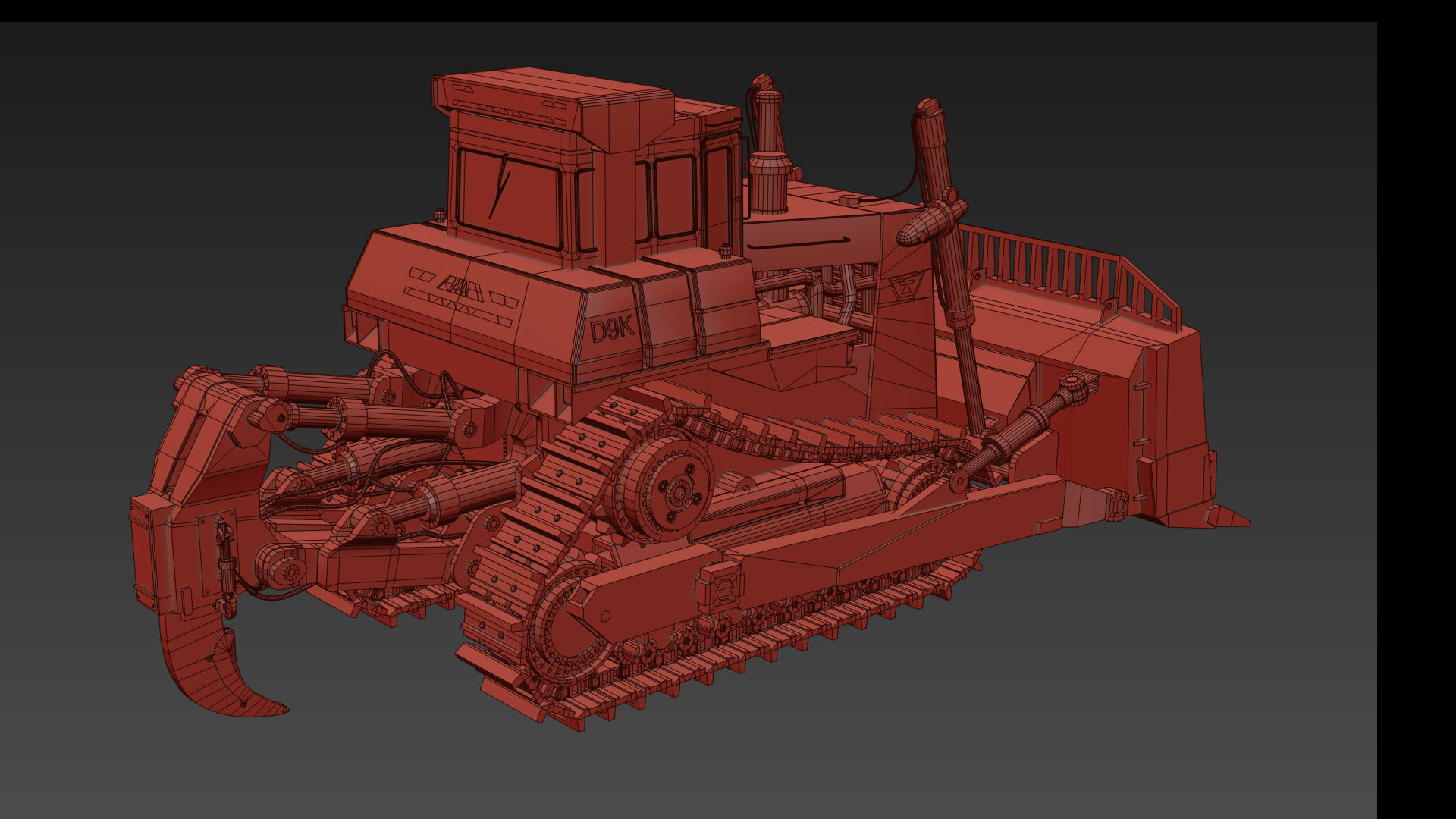 Your Bulldozer - 3d animated bulldozer model 3D model animated rigged ...