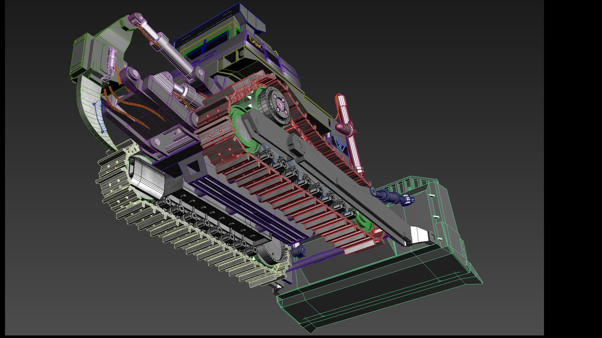 Your Bulldozer - 3d animated bulldozer model 3D model animated rigged ...