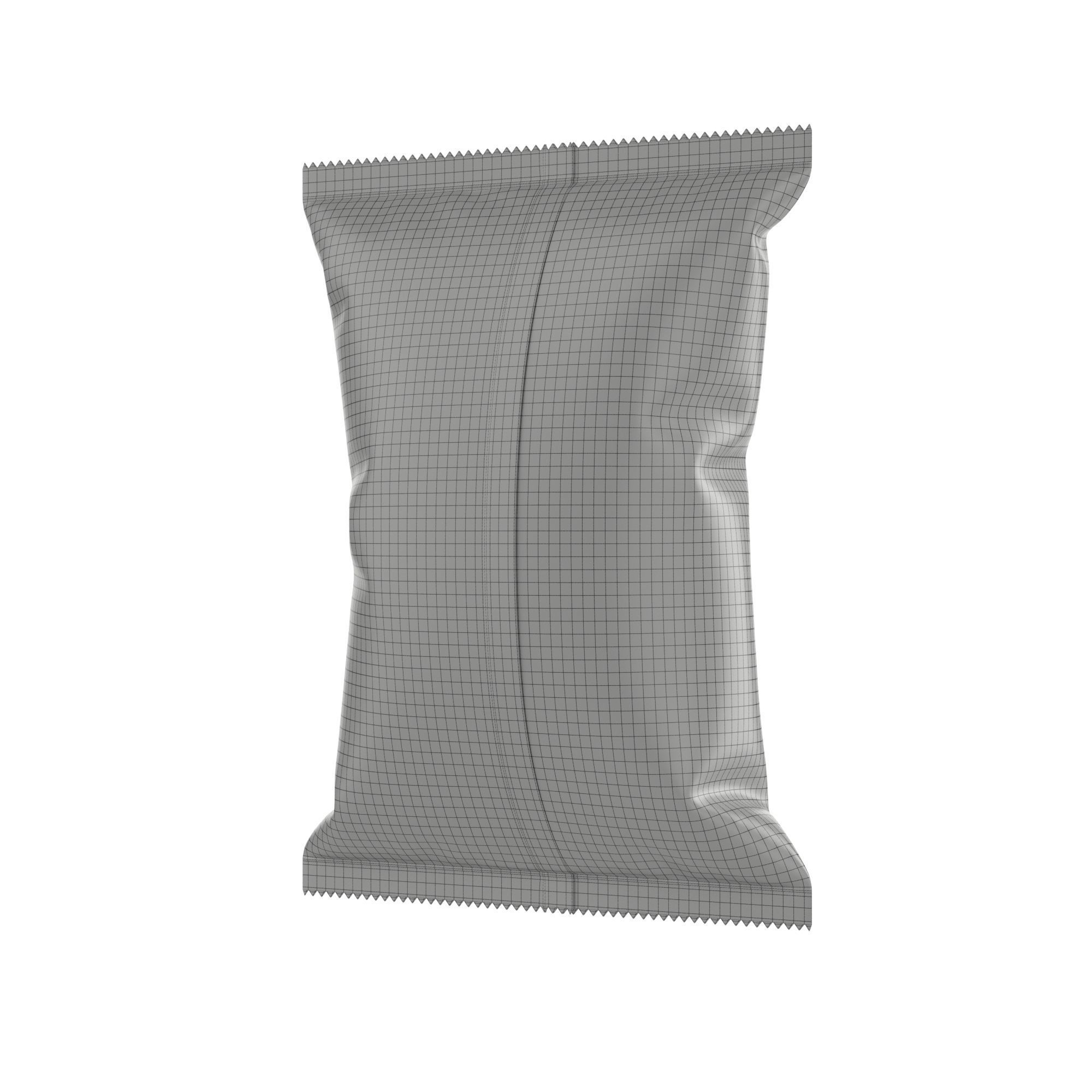 Chips Packet 3D model | CGTrader