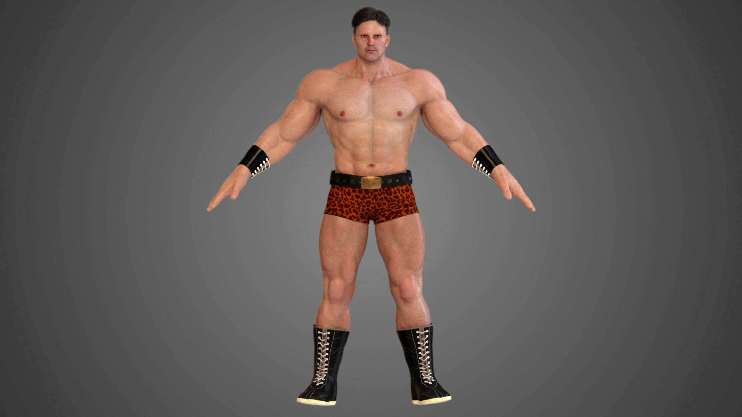 Flex Mentallo 3D model rigged | CGTrader