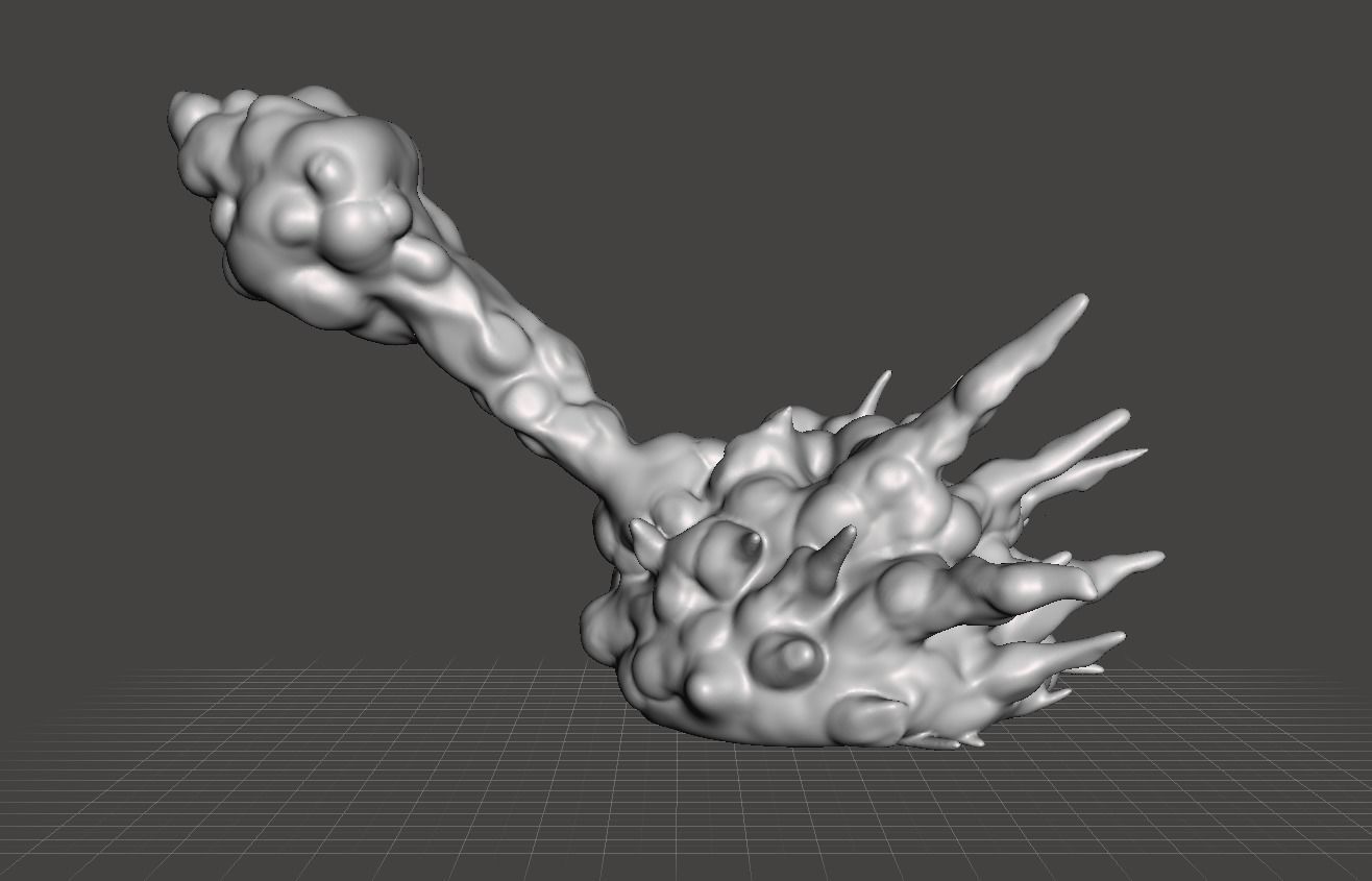 Rocket Launcher Explosion Jetpack smoke 3D model 3D printable | CGTrader