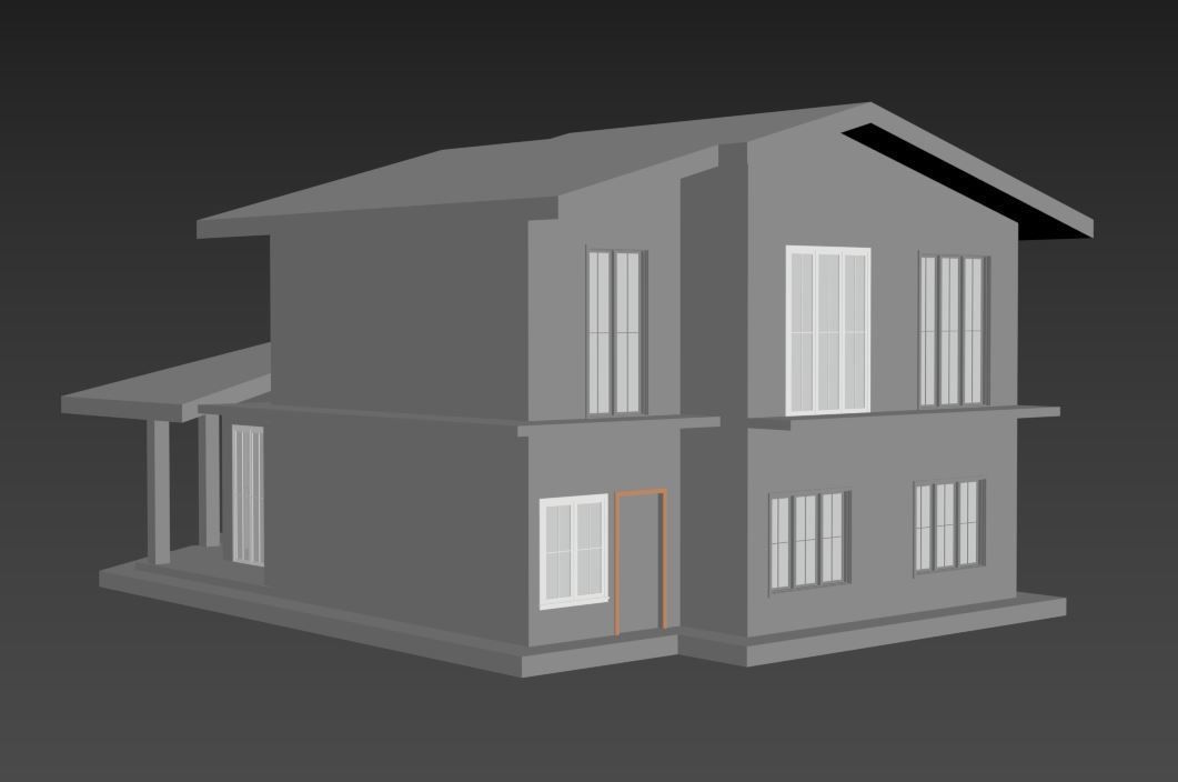 House 3D model 3D printable | CGTrader