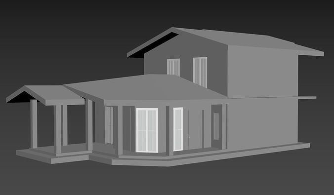 House 3D model 3D printable | CGTrader