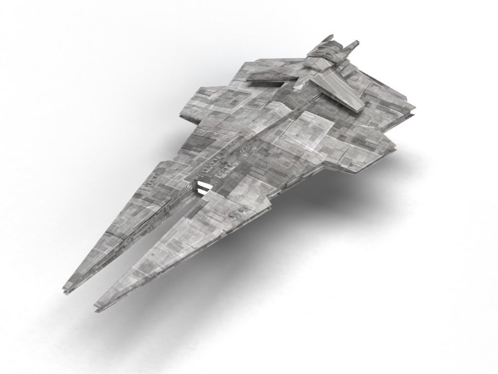 3D model Sith Empire Star Destroyer VR / AR / low-poly | CGTrader