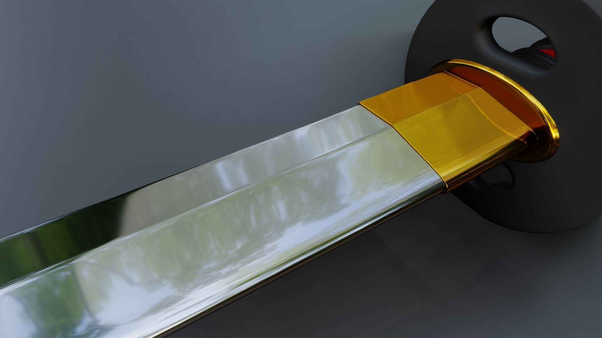 3D model Simple Katana VR / AR / low-poly | CGTrader