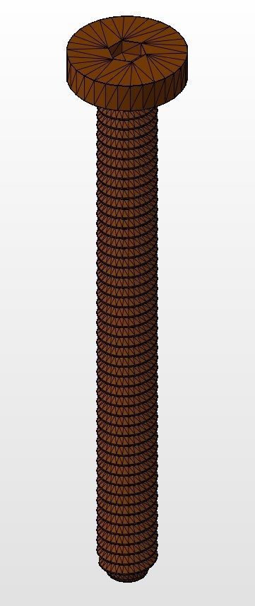 M2 screws and nut collection 3D model 3D printable | CGTrader