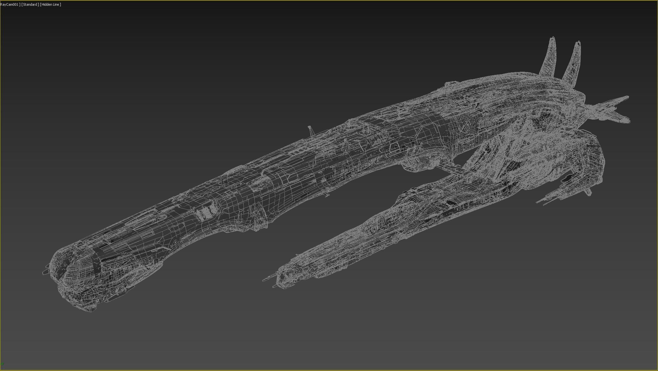 Alien ship 3D model | CGTrader