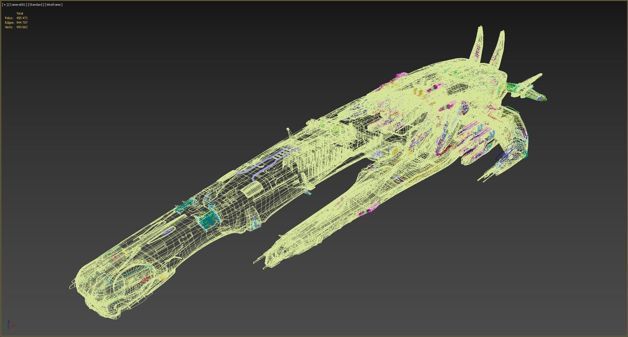 Alien ship 3D model | CGTrader