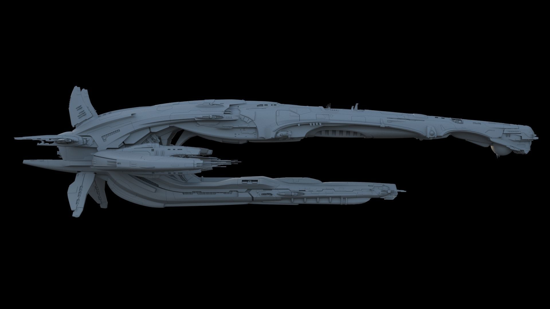 Alien ship 3D model | CGTrader