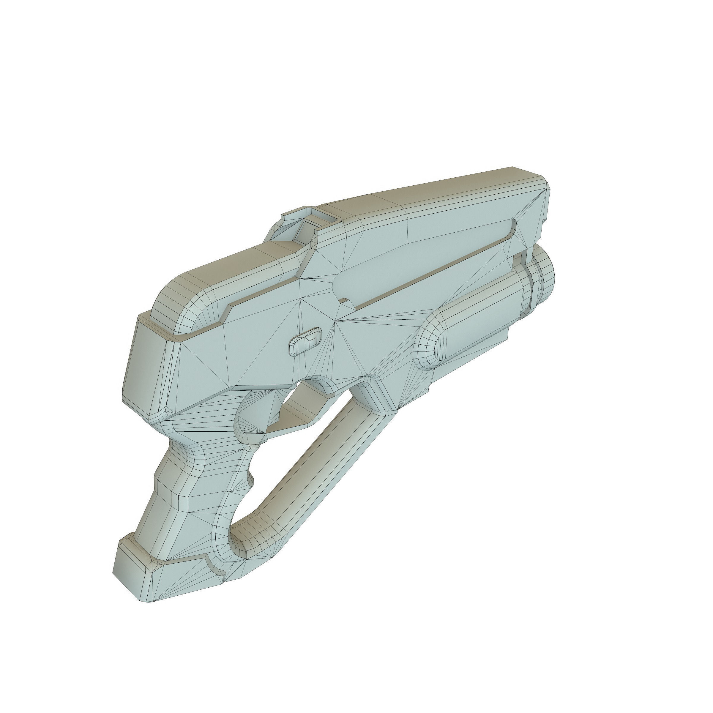 3D model Sci Fi Gun 02 VR / AR / low-poly | CGTrader