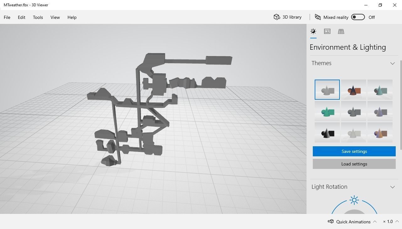 Mount Weather From the 100 SHELL free 3D model | CGTrader