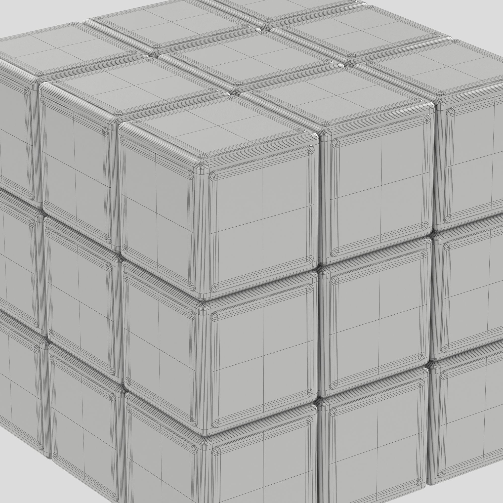 Rubiks cube 3D model | CGTrader