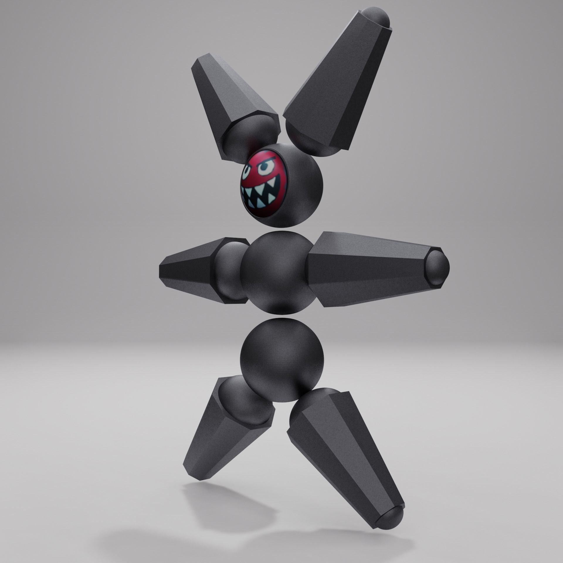 Tadashi s Robot free 3D model rigged | CGTrader