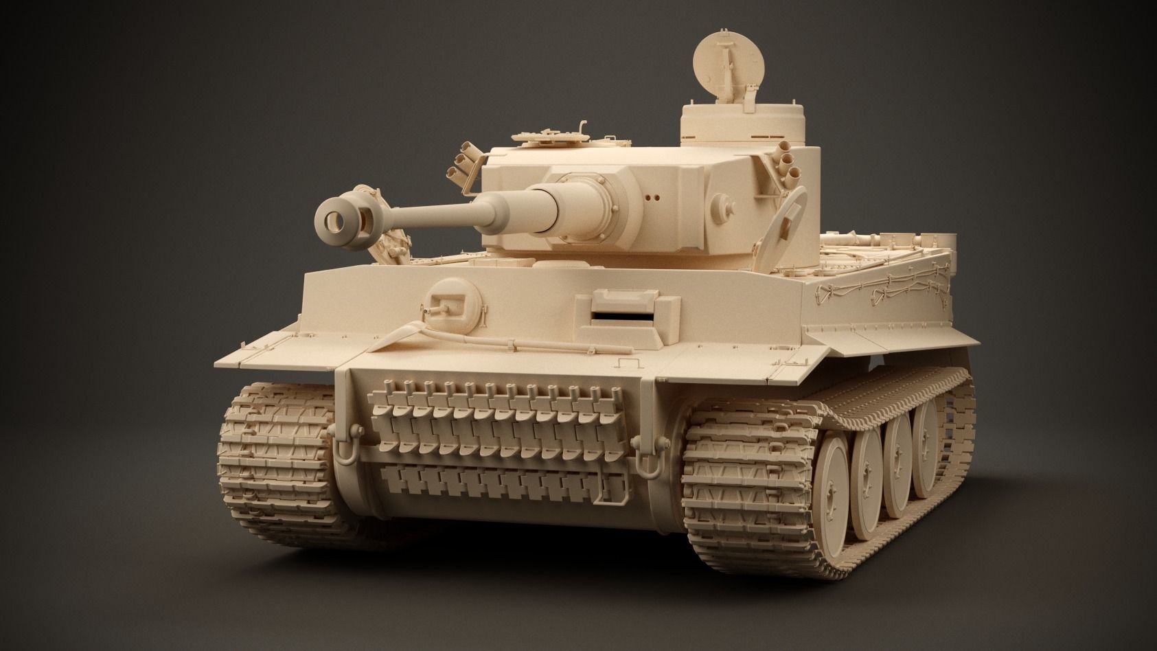 3D model Tiger I | CGTrader