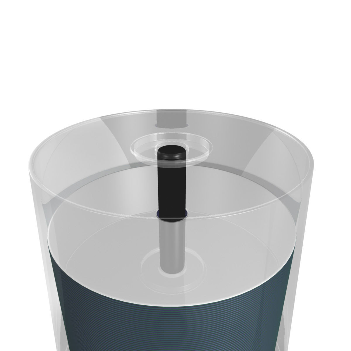 DVD Spindle 3D model | CGTrader