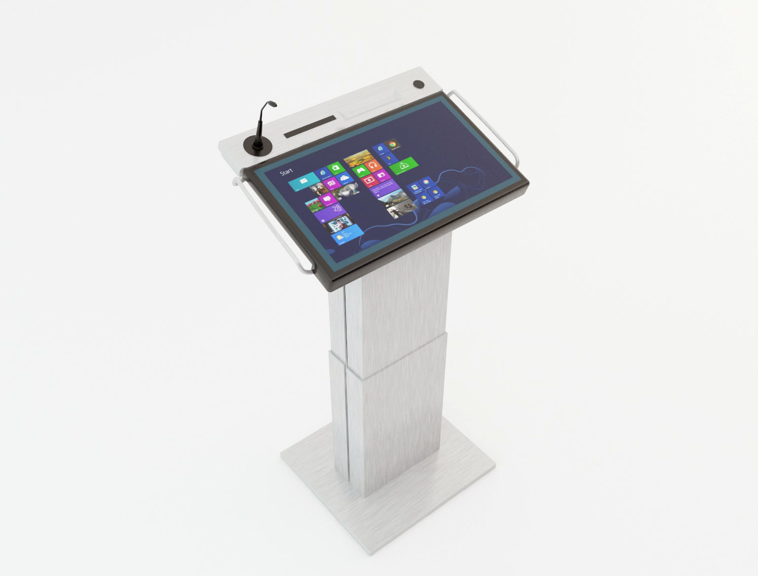 3D model Digital Lectern 1 VR / AR / low-poly | CGTrader