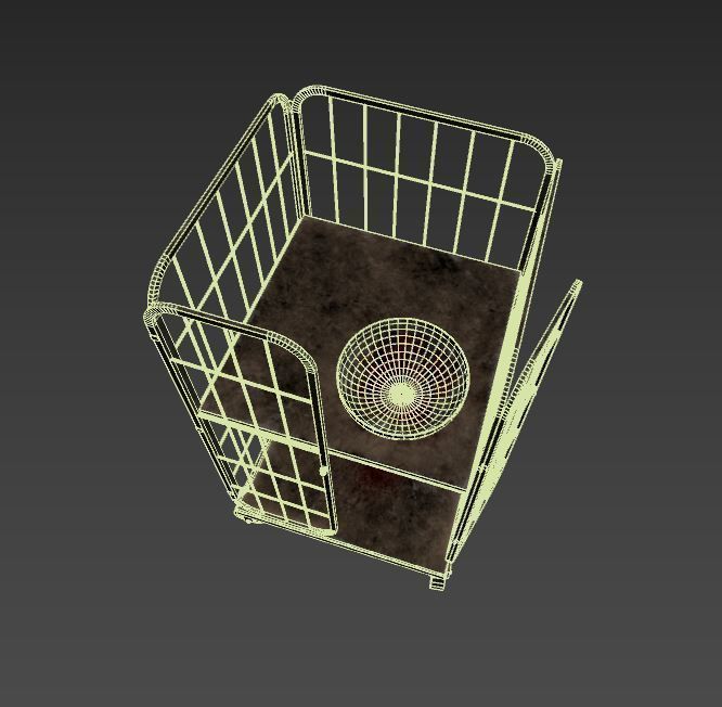 3D model Worn Cage VR / AR / low-poly | CGTrader