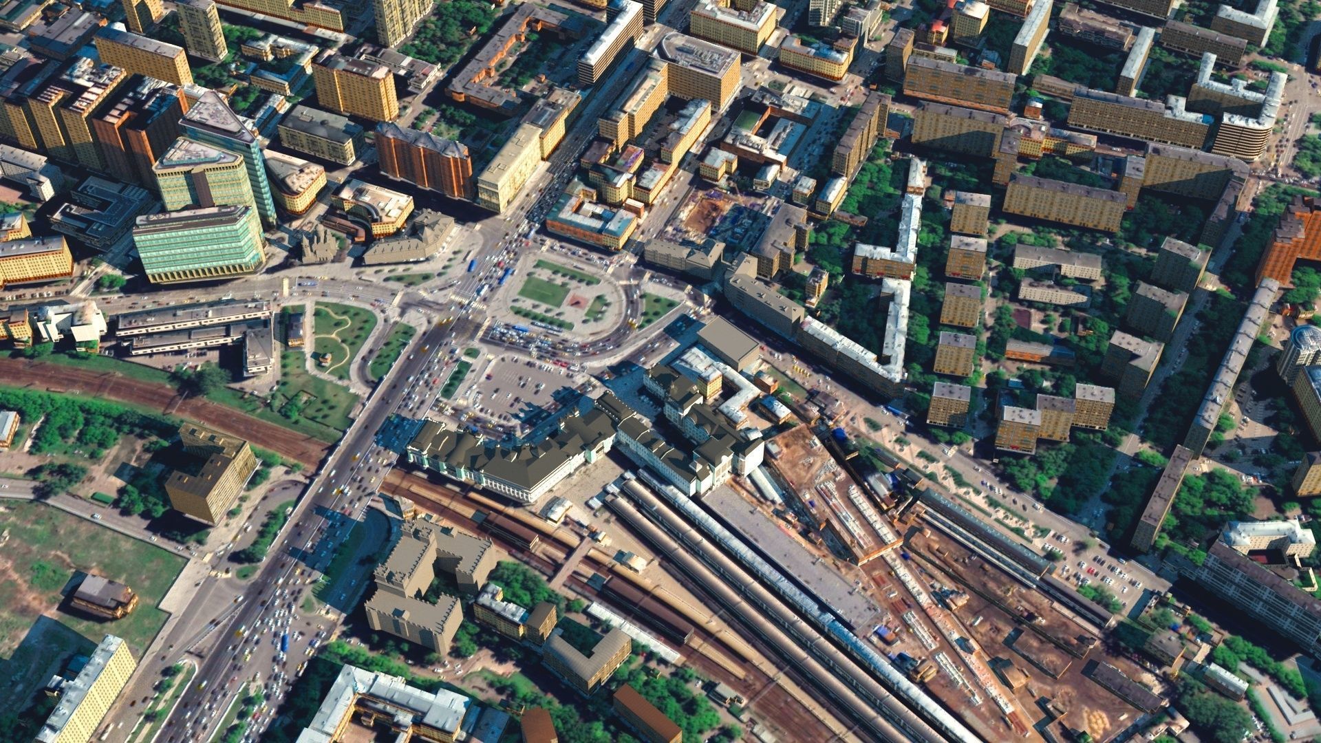 Moscow map 3D model | CGTrader