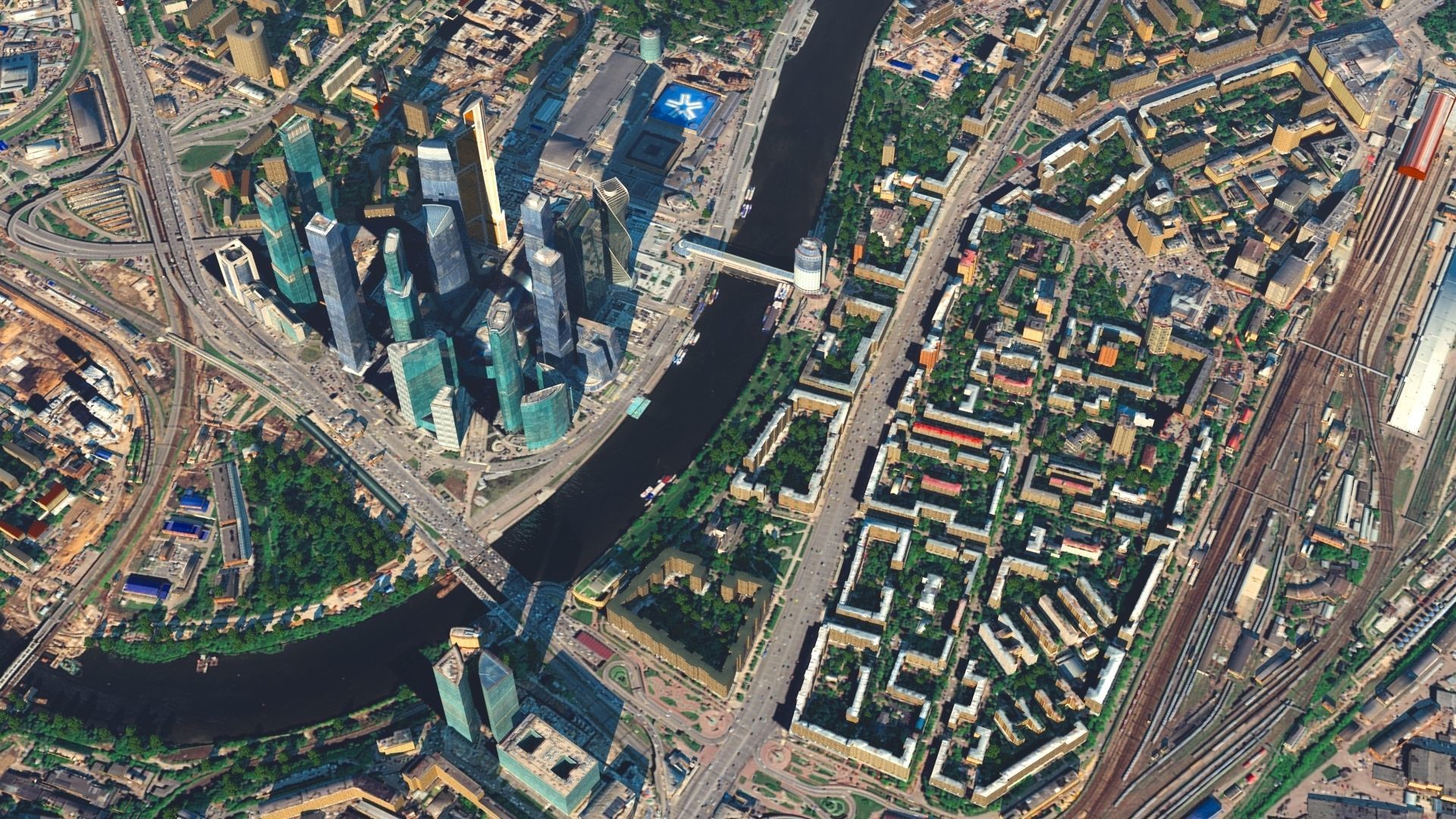 Moscow map 3D model | CGTrader