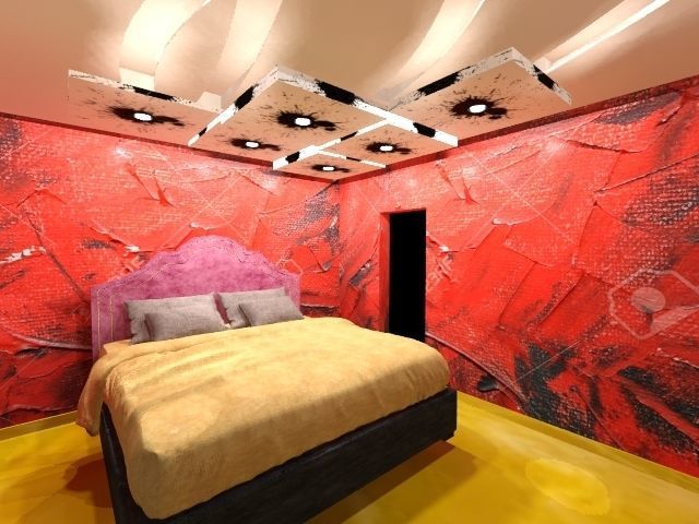 Bedroom false ceiling 3D model | CGTrader