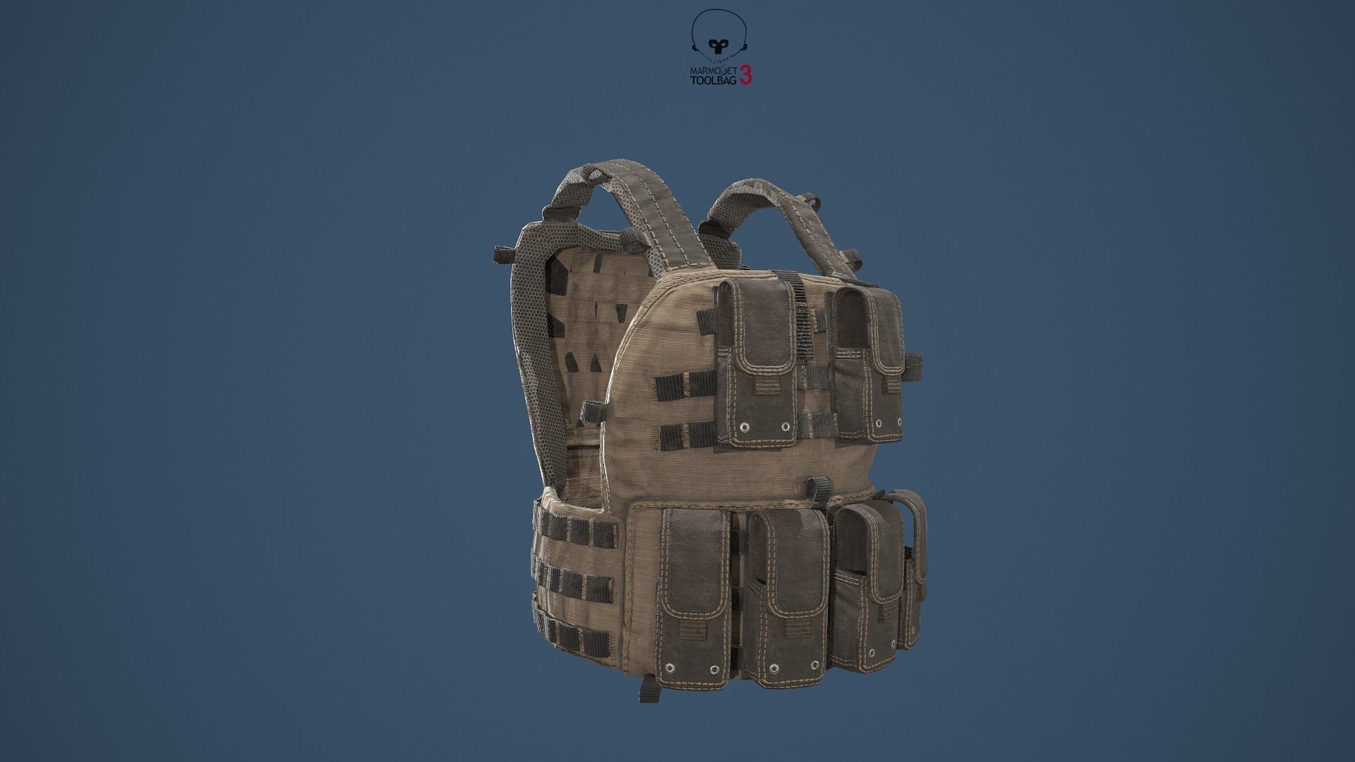 3D model Tactical vest Low poly VR / AR / low-poly | CGTrader