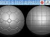 ZBRush Alphas Bricks and Tiles 3D model | CGTrader