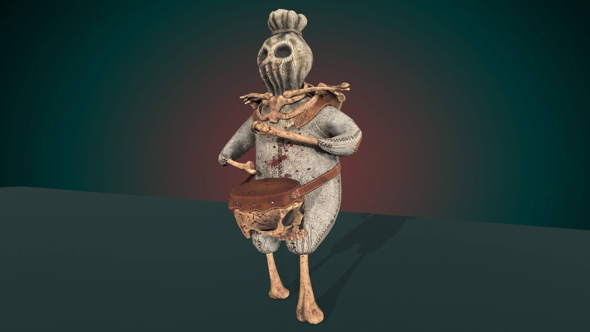 3D model Stitch Shaman VR / AR / low-poly rigged animated | CGTrader