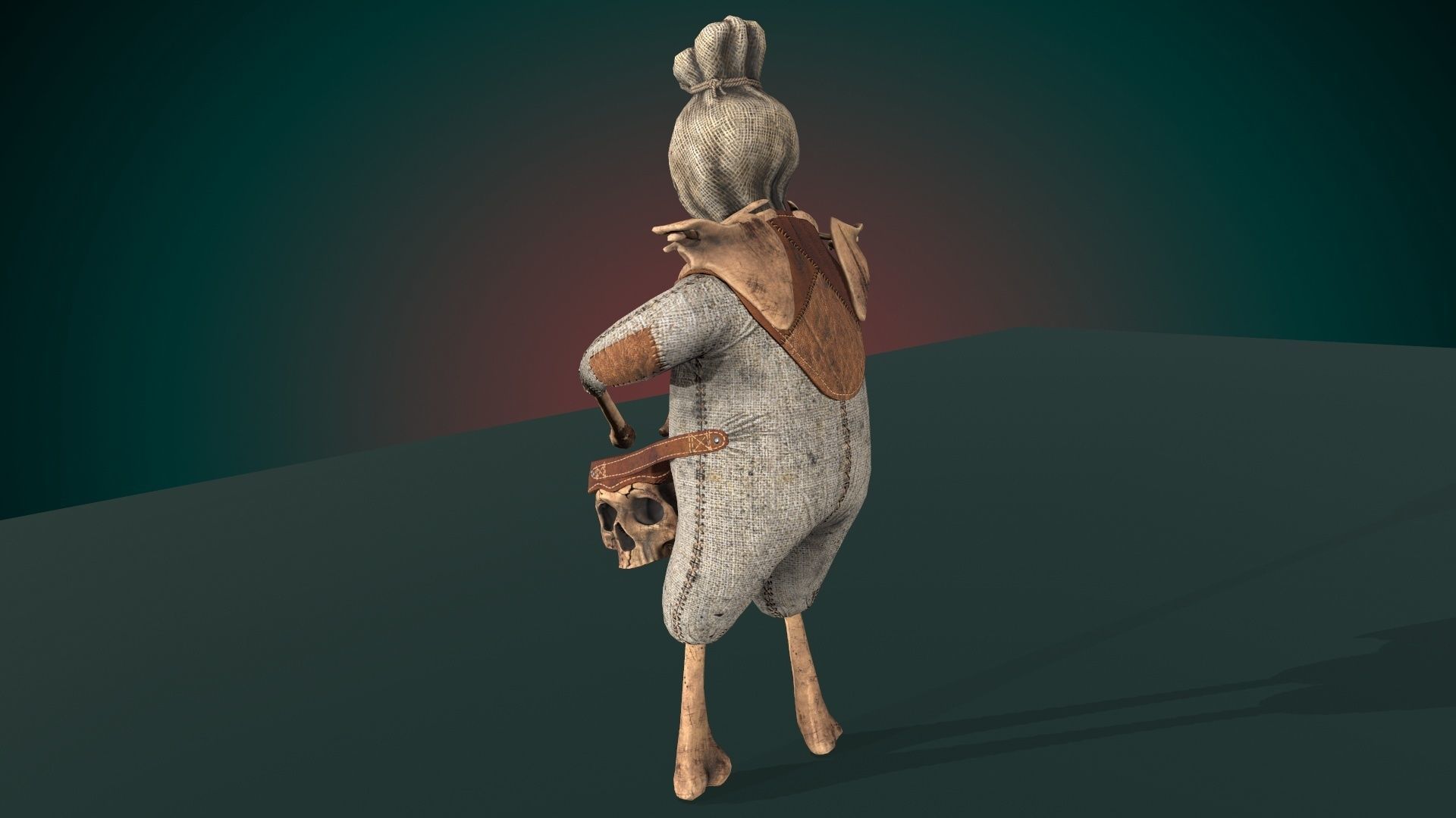 3D model Stitch Shaman VR / AR / low-poly rigged animated | CGTrader