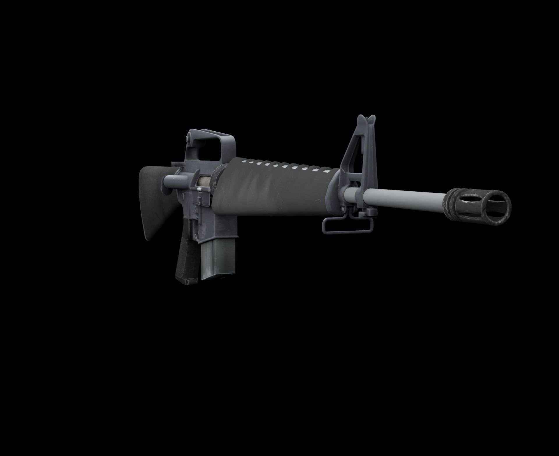 M14 assault rifle 3D model | CGTrader