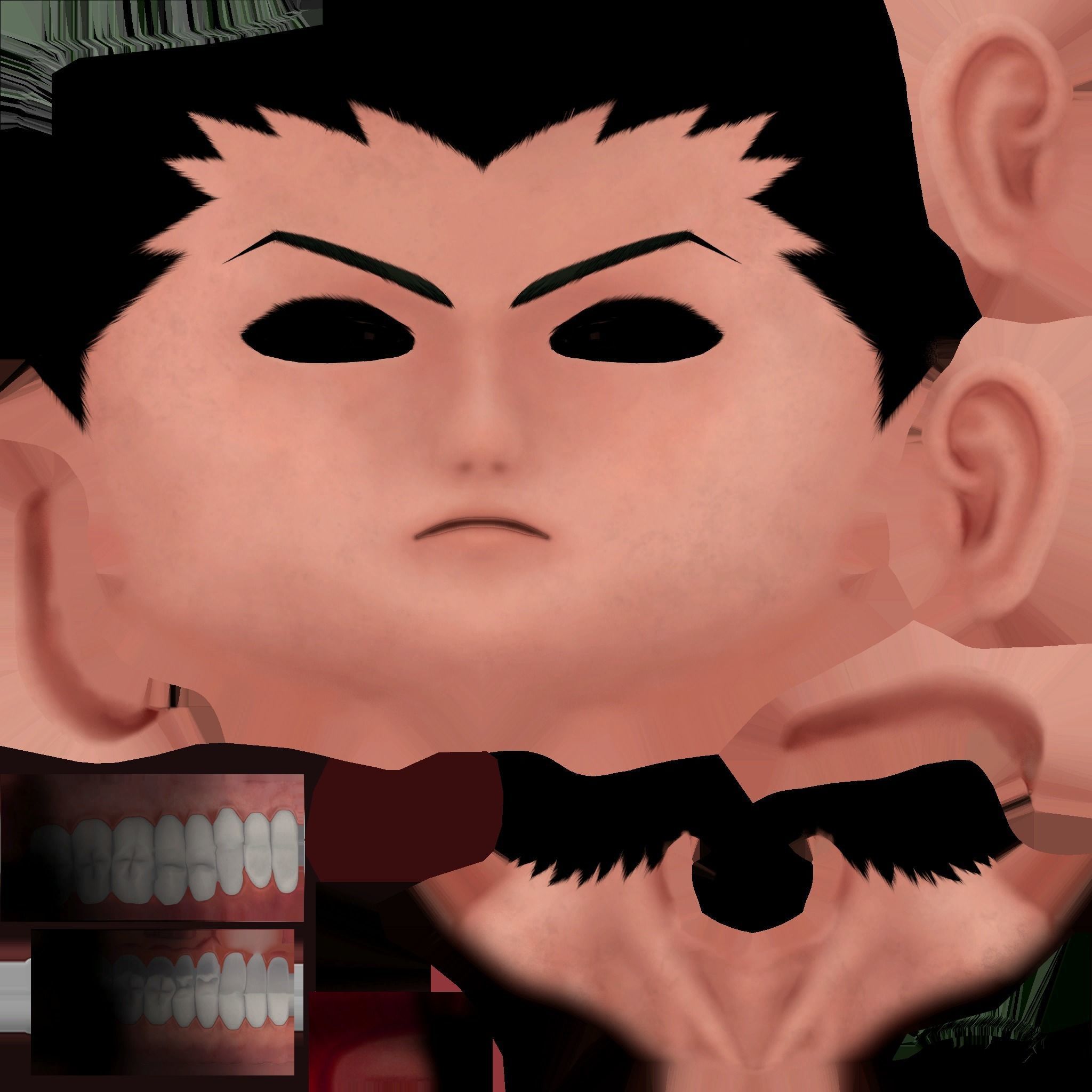 gon transformation 3D model animated rigged | CGTrader
