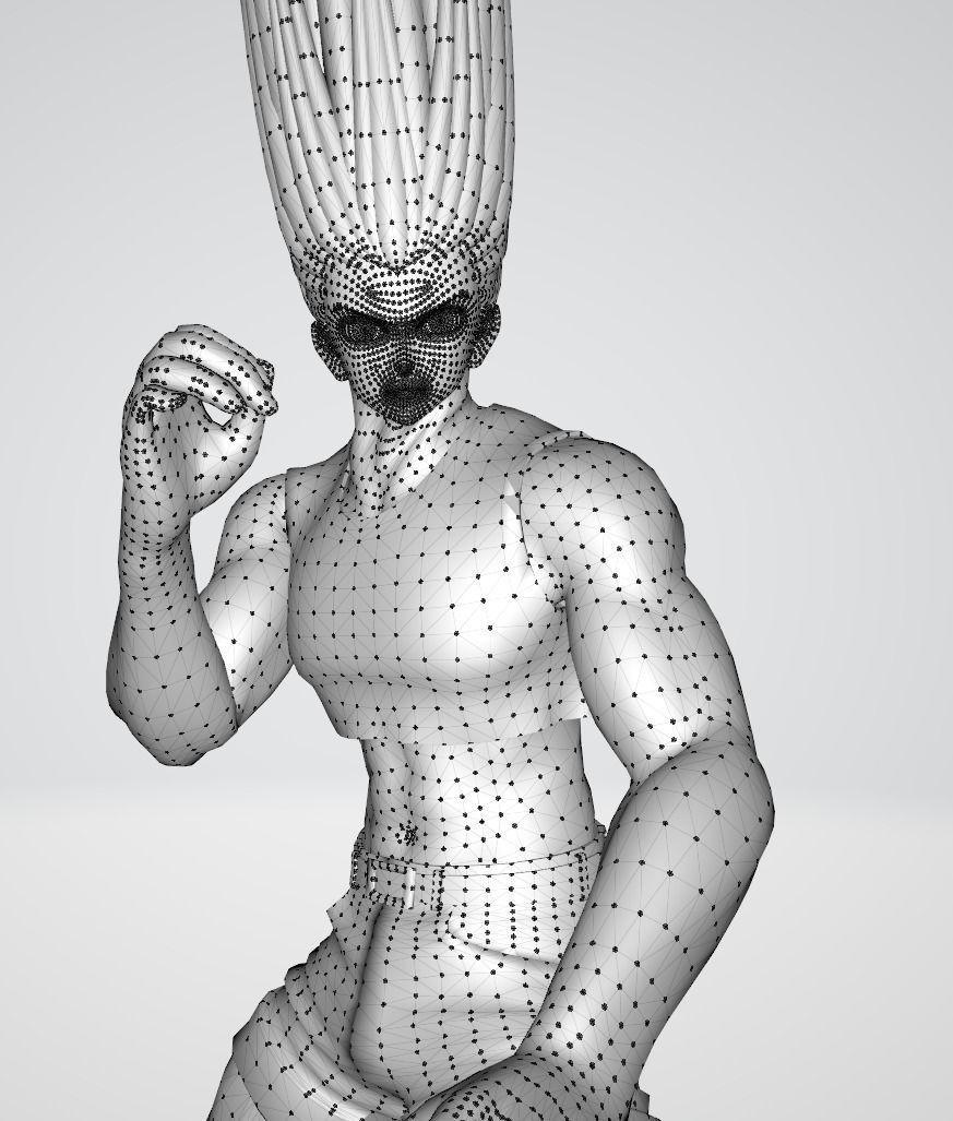 gon transformation 3D model animated rigged | CGTrader
