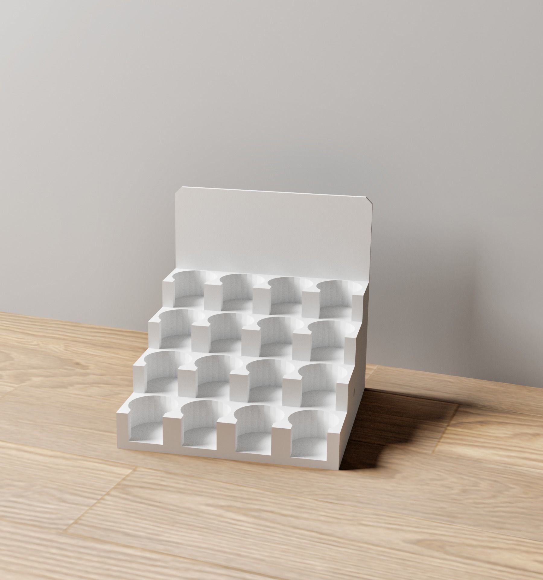 026MT LA Unit 16x GW Citadel Paint Rack 3D model 3D printable | CGTrader
