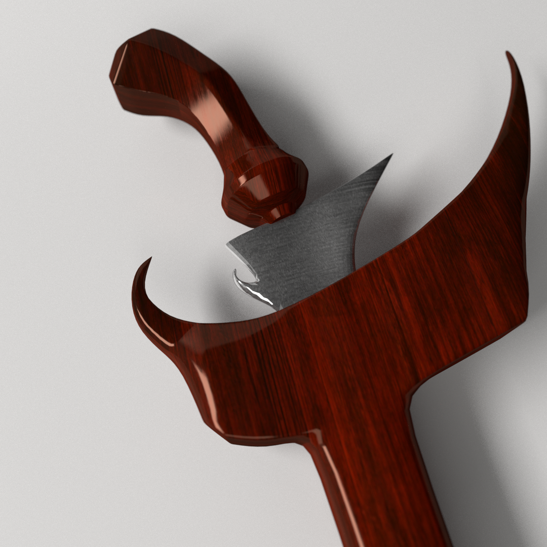 Keris Dagger 3D model | CGTrader