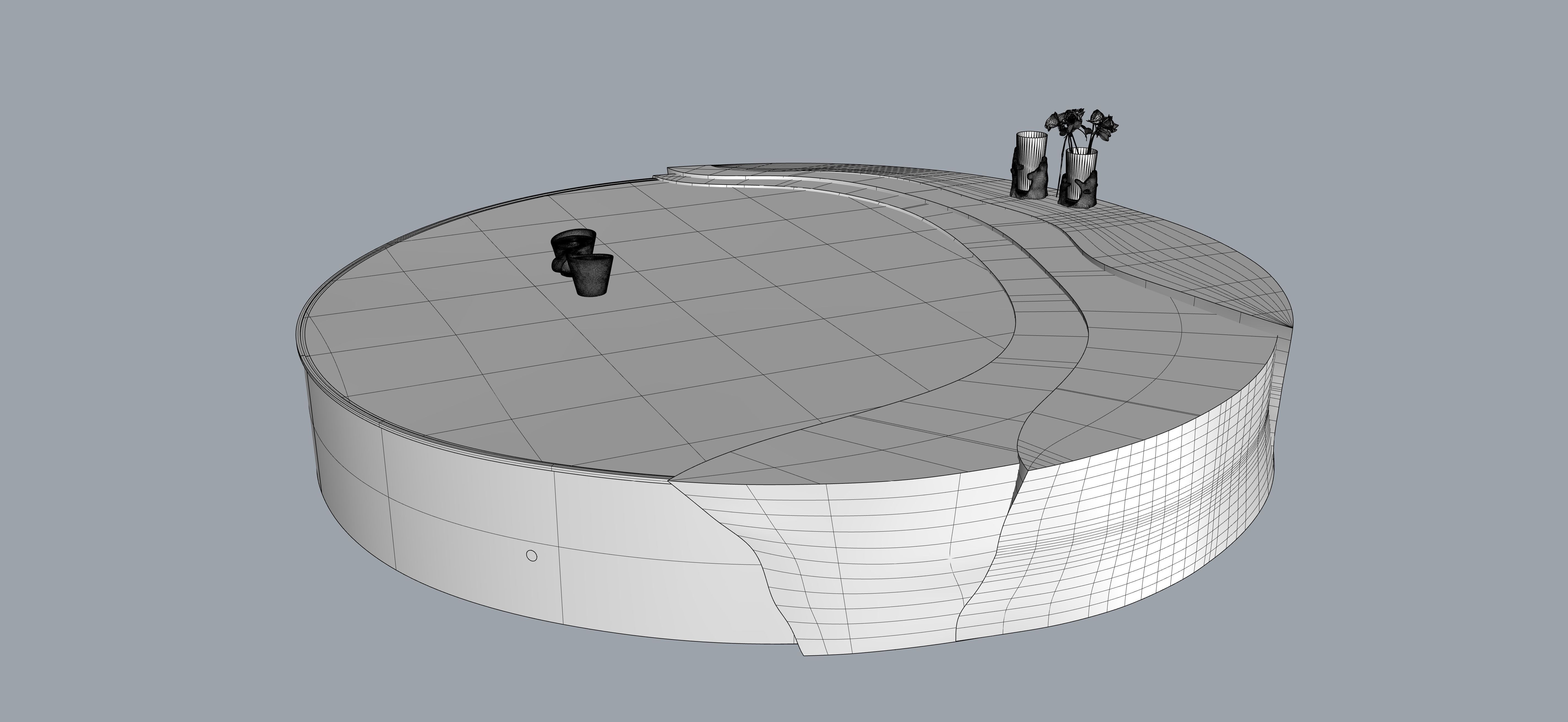 Sea Table 3D model | CGTrader