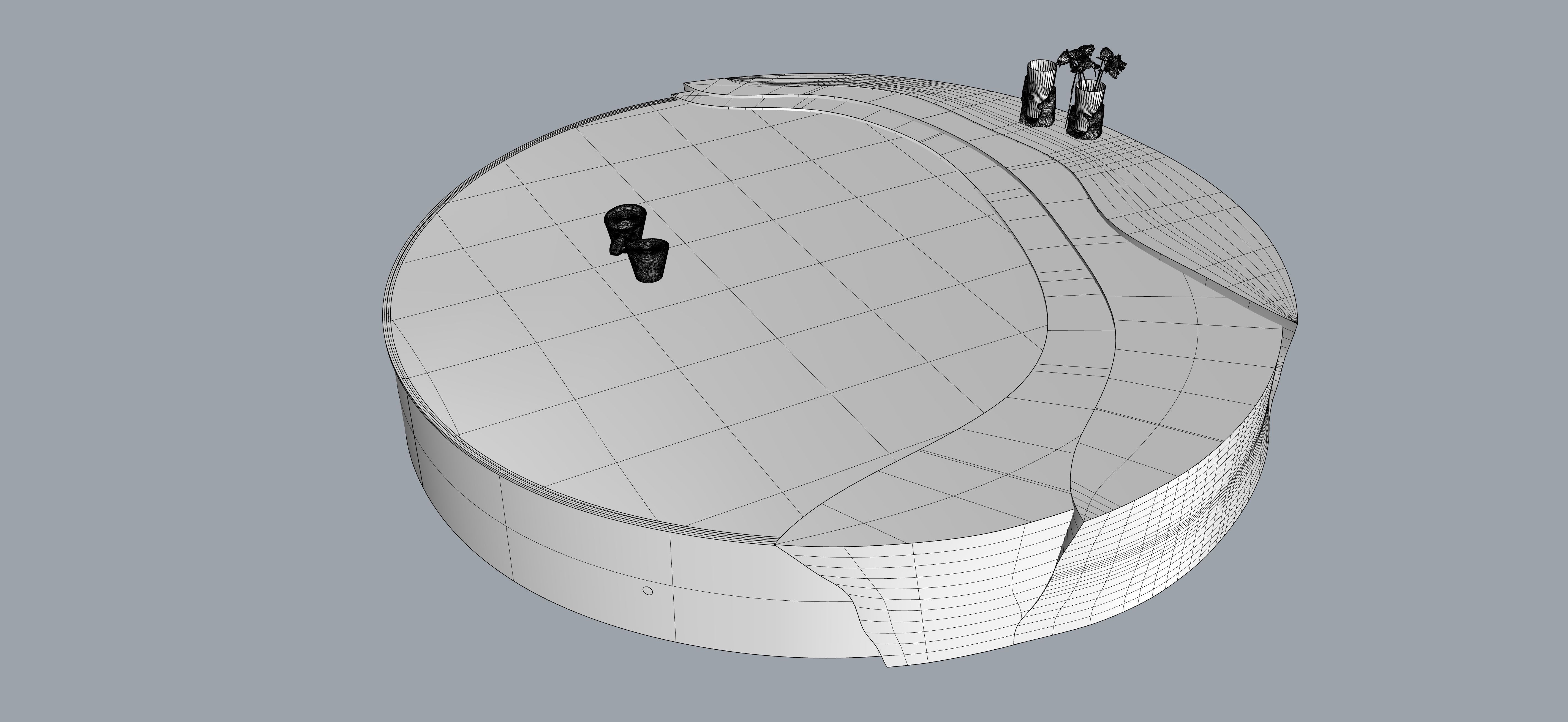 Sea Table 3D model | CGTrader