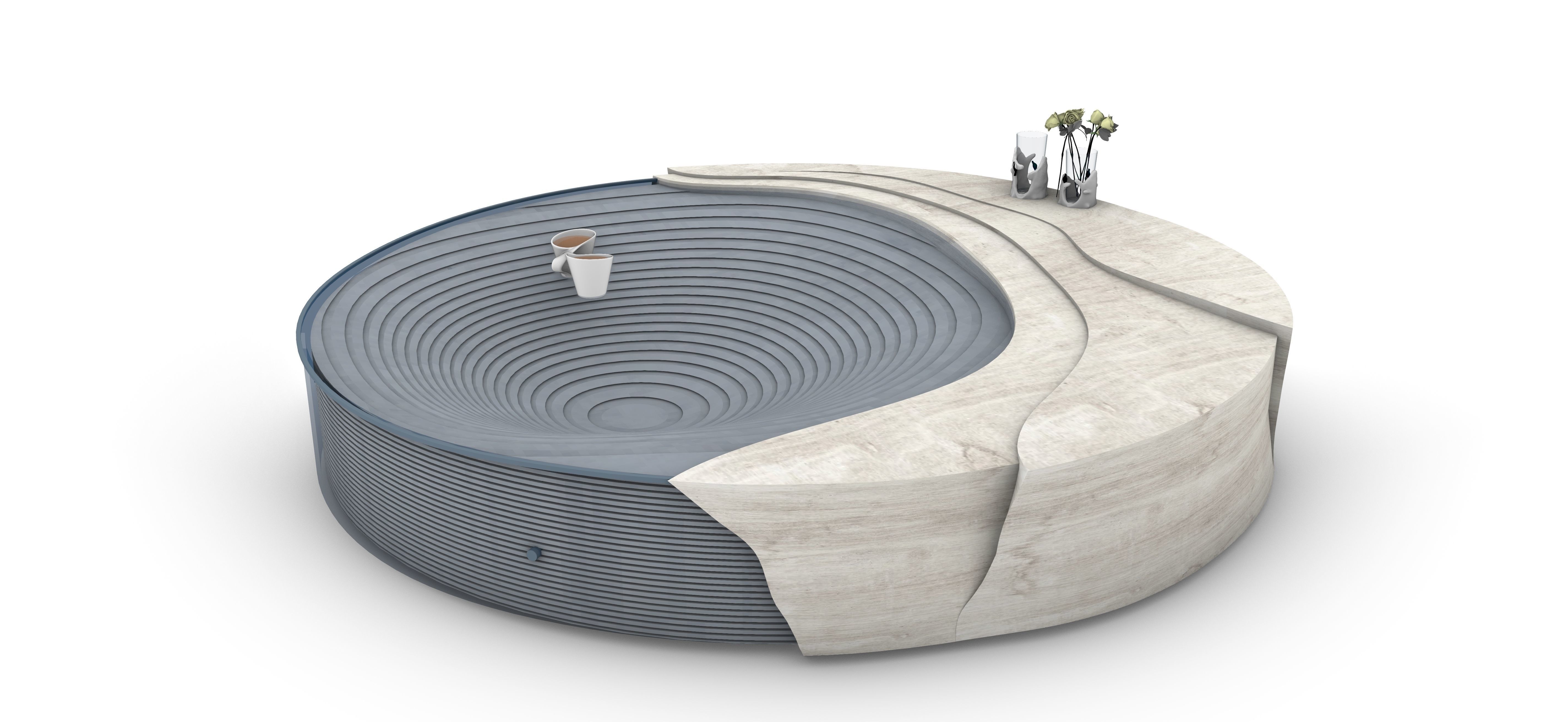 Sea Table 3D model | CGTrader