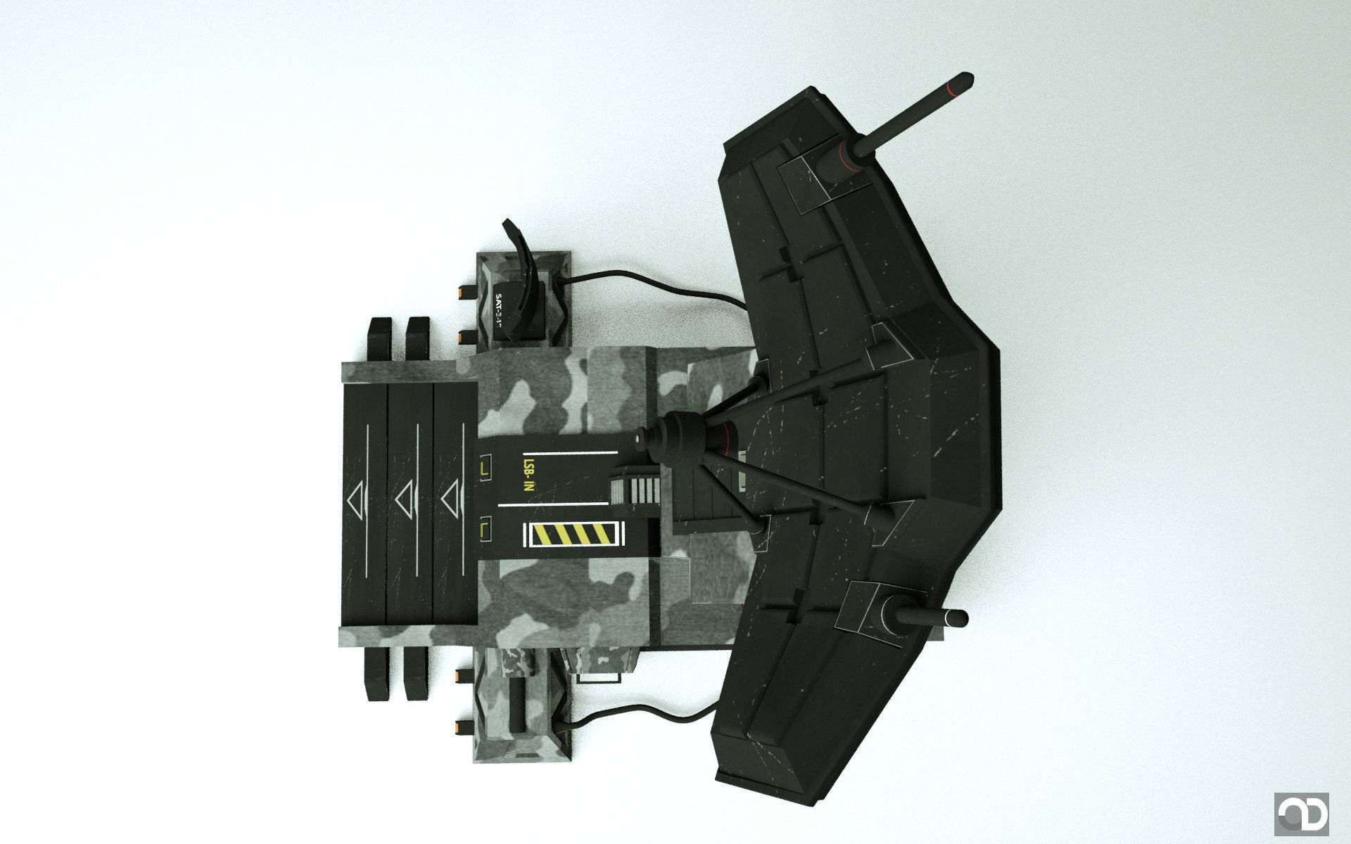 3D model Army Radar Portable V1 VR / AR / low-poly | CGTrader