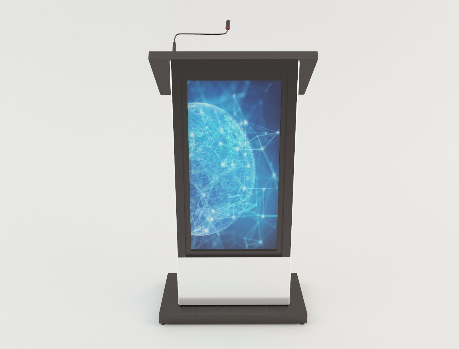 3D model Digital Lectern 2 VR / AR / low-poly | CGTrader