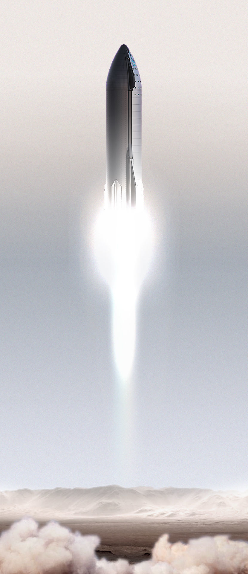 SpaceX Starship 3D model | CGTrader