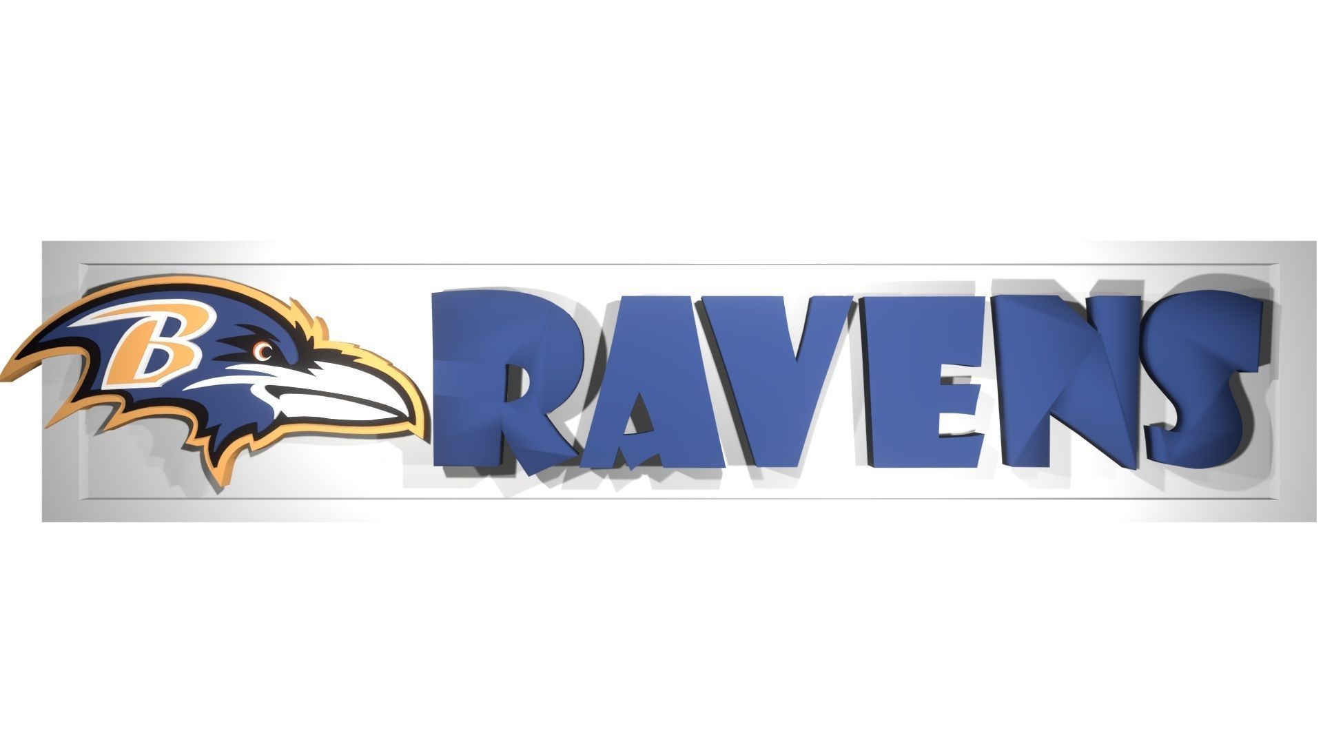 Ravens of Baltimore 3D model | CGTrader