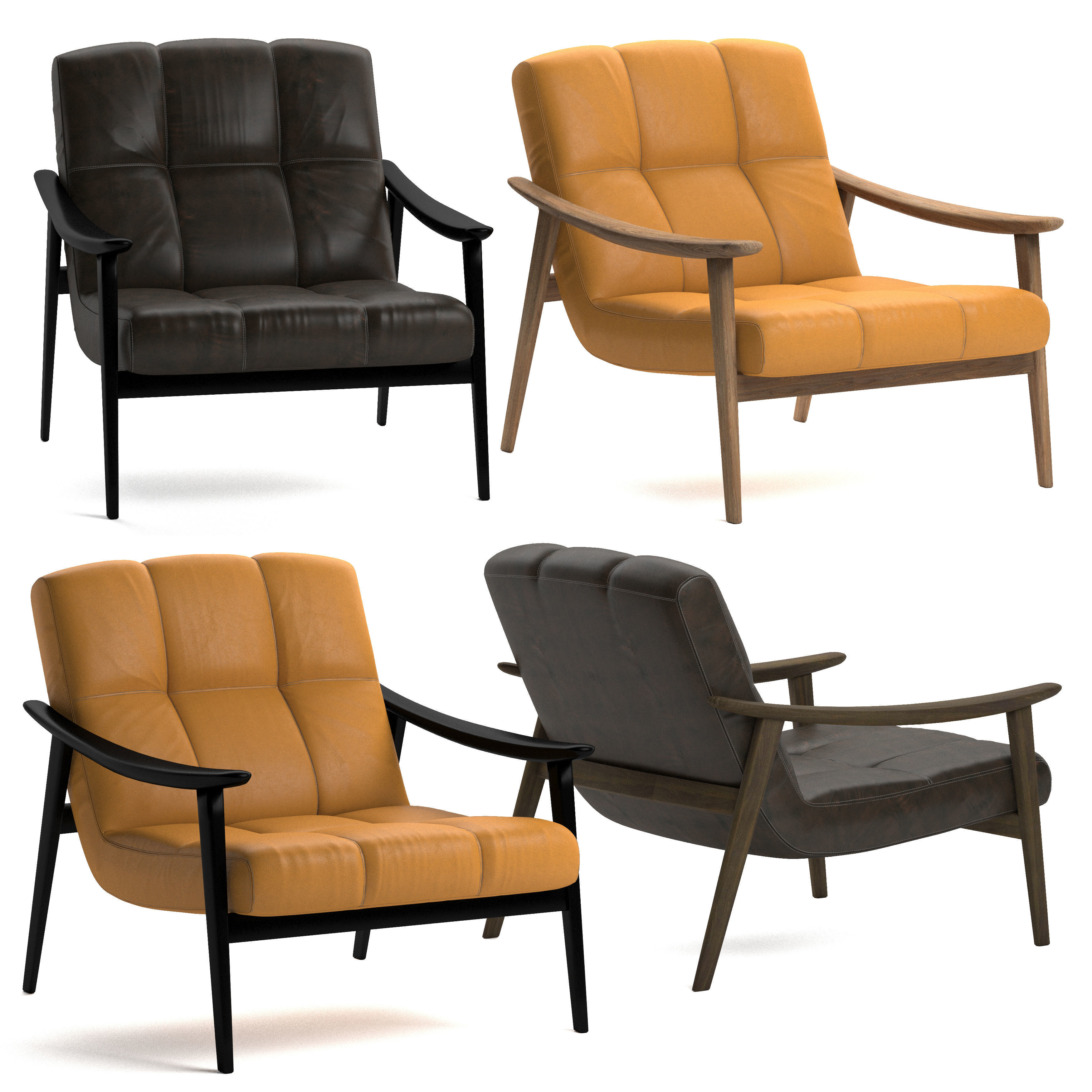 Minotti Fynn 3D model | CGTrader