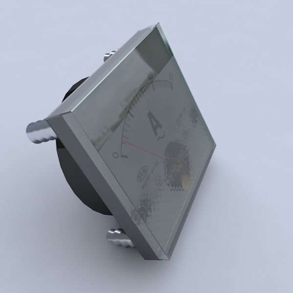 3D model meter 3d model voltage VR / AR / low-poly | CGTrader