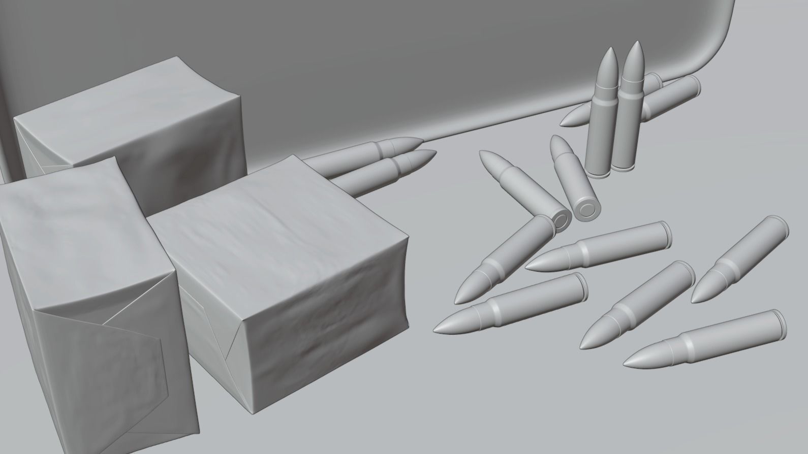 Ammo Pack 3D model | CGTrader