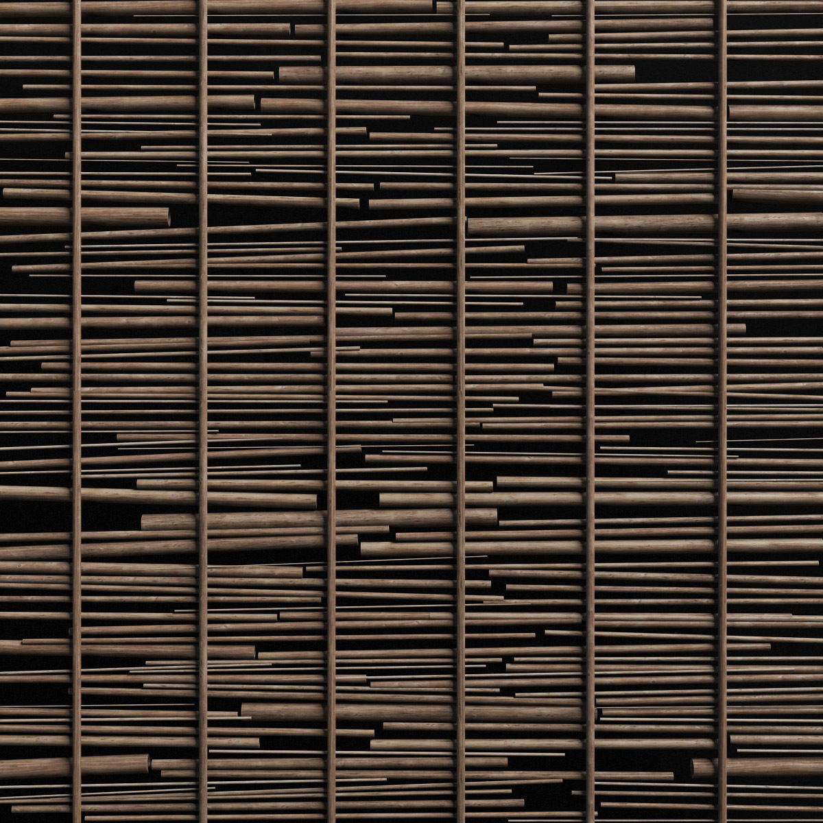 Ceiling round twig n1 3D model | CGTrader