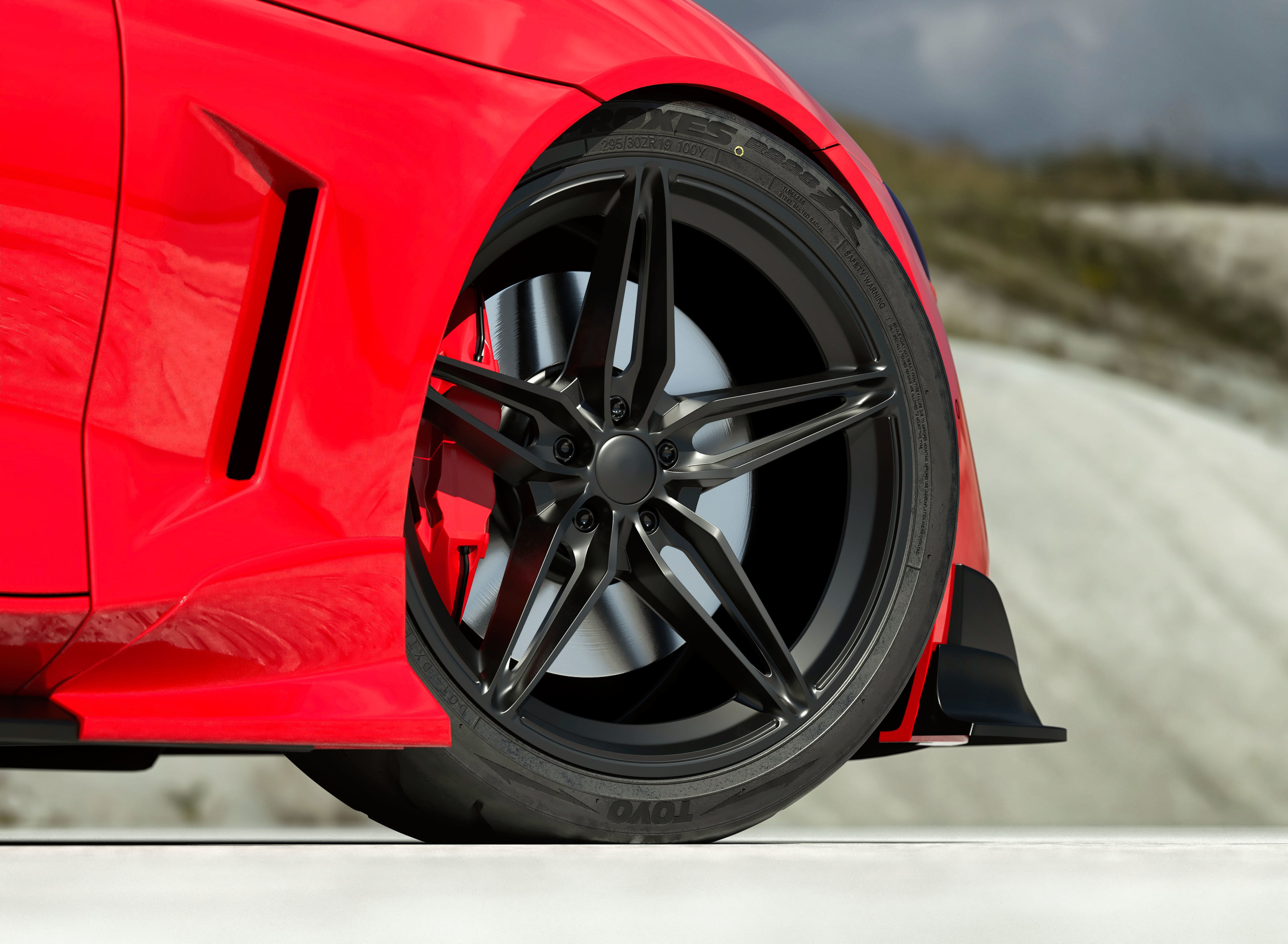 3D model TOYO PROXES R888R VR / AR / low-poly | CGTrader