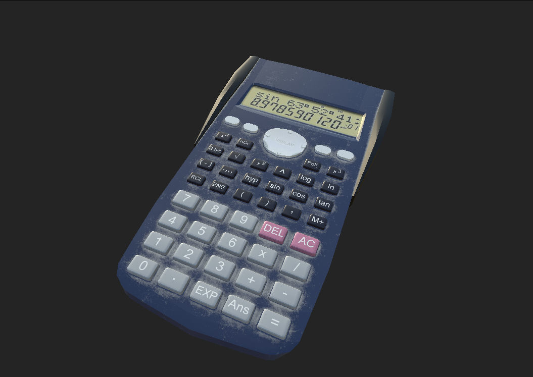 3D model calculator VR / AR / low-poly | CGTrader