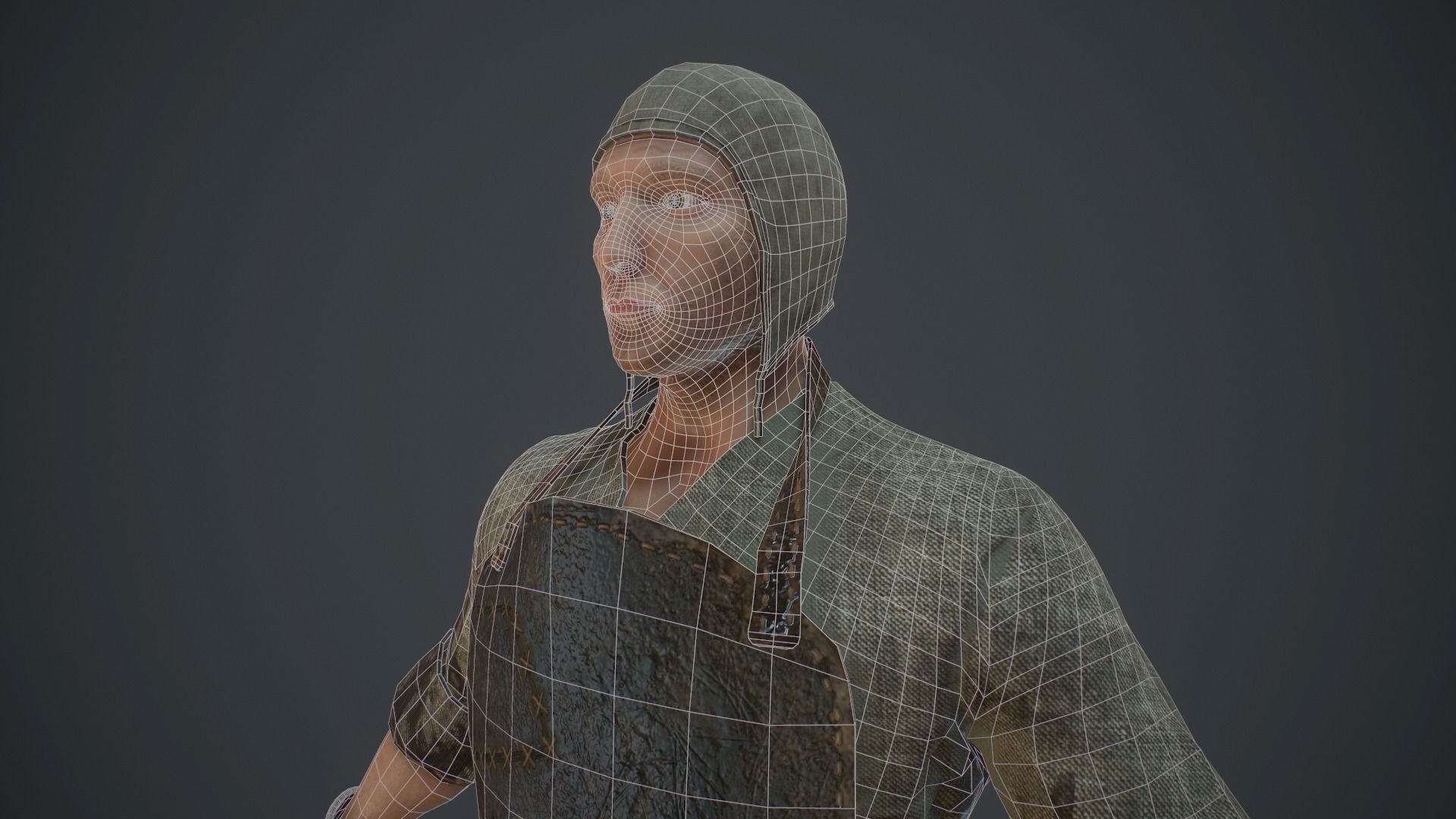 3D model Medieval blacksmith VR / AR / low-poly rigged | CGTrader